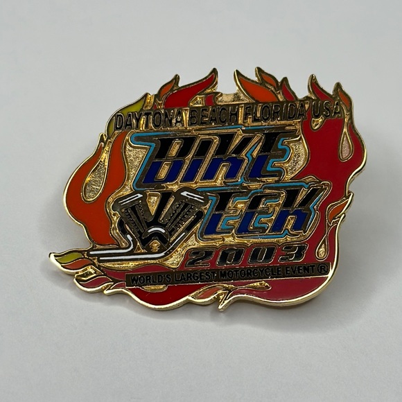 Accessories | Daytona Bike Week Vintage Pin | Poshmark